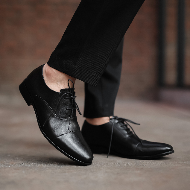 Jual Benitz Boston Sepatu Formal Pria Kulit Pantofel Basic Tali Kantor ...