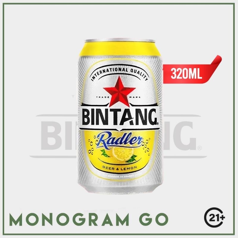 Jual Beer Bintang Radler Lemon Kaleng 320ml | Shopee Indonesia
