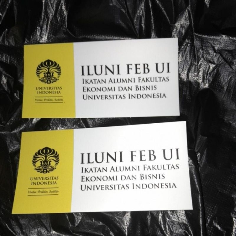 Jual Stiker Ikatan Alumni FEB UI - ILUNI FEB UI -Alumni FEUI Ekonomi UI ...
