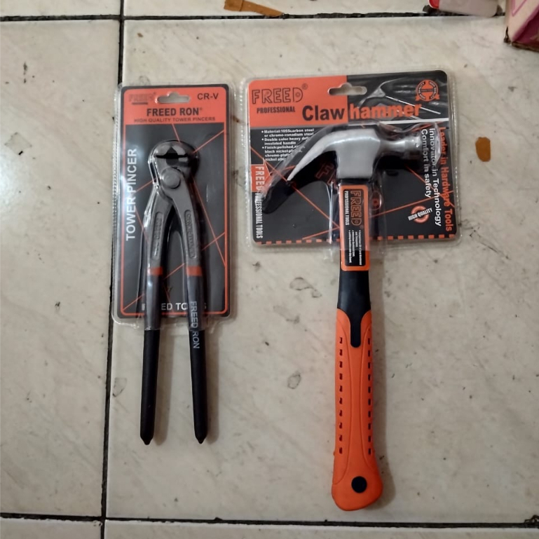 Jual PAKET PALU KAMBING DAN TANG GEGEP CATUT/ MARTIL GAGANG FIBER 8OZ ...