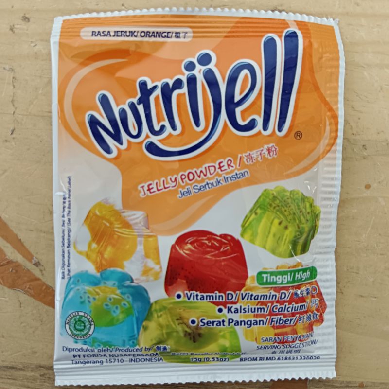Jual Nutrijell jelly 30g nutrijel besar 30gram nutrijel jeli besar 30 ...