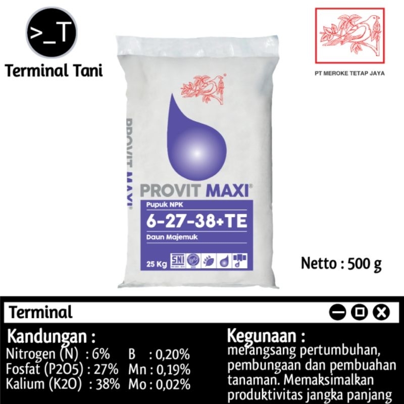 Jual Pupuk Provit Maxi 500 g | Shopee Indonesia