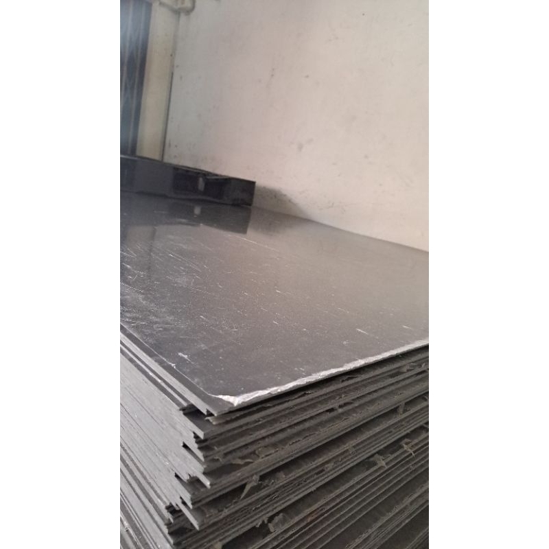 Jual Pvc abu abu lembaran/pvc grey sheet 6mm 122cm x 244cm | Shopee ...