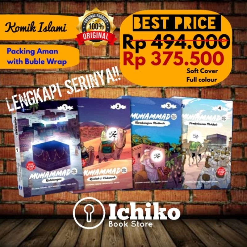 Jual KOMIK MUHAMMAD SAW Jilid 1234 / Komik Nabi Muhammad/Jagoan Komik ... Jual KOMIK MUHAMMAD SAW Jilid 1234 / Komik Nabi Muhammad/Jagoan Komik ...