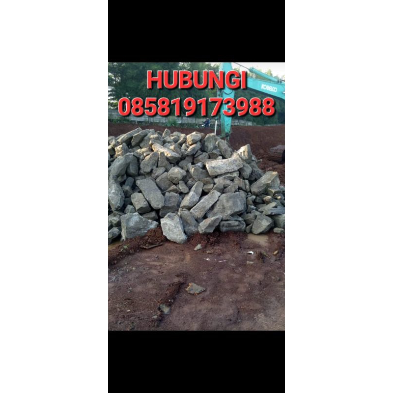 Jual Sirtu Sirdam Batu Belah Kali Pasir Pasang Cor Split Makadam Abu ...