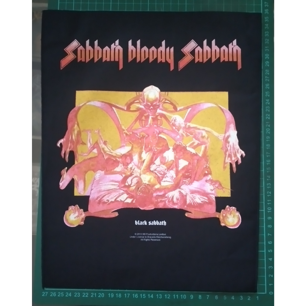 Jual BLACK SABBATH - SABBATH BLOODY SABBATH back patch | Shopee Indonesia