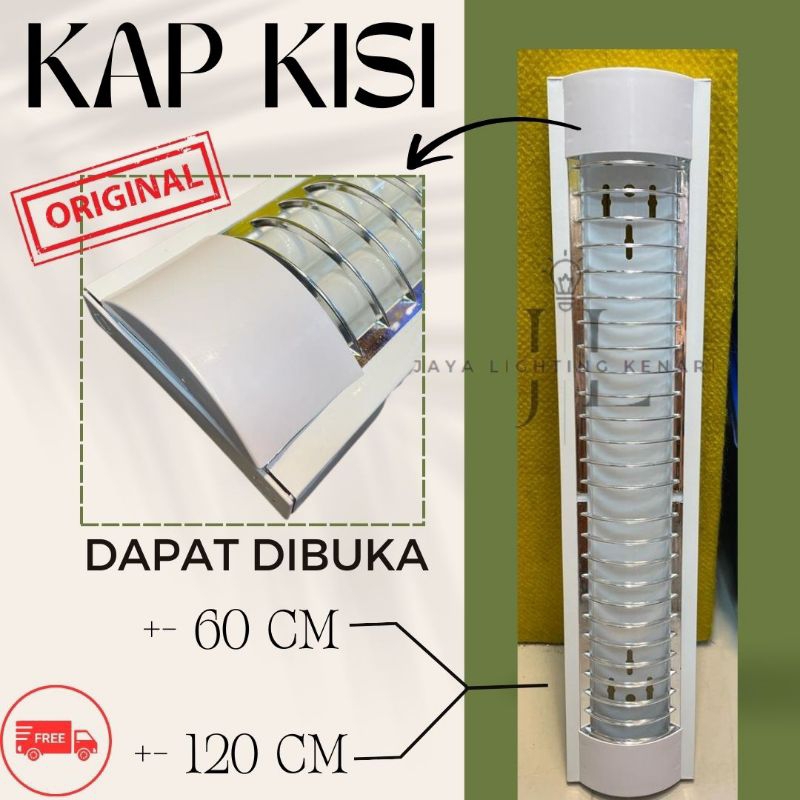 Jual KAP LAMPU RMO KISI KISI 2X36W OUTBOW OB 2X16W LED SET PHILIPS ...