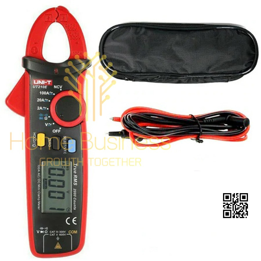 Jual UNI-T UT210E UT210 210 E Tang Ampere Amper AC-DC / Digital Clamp ...