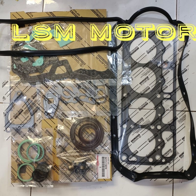 Jual paking packing set gasket full set kijang 4k corolla dx | Shopee Indonesia