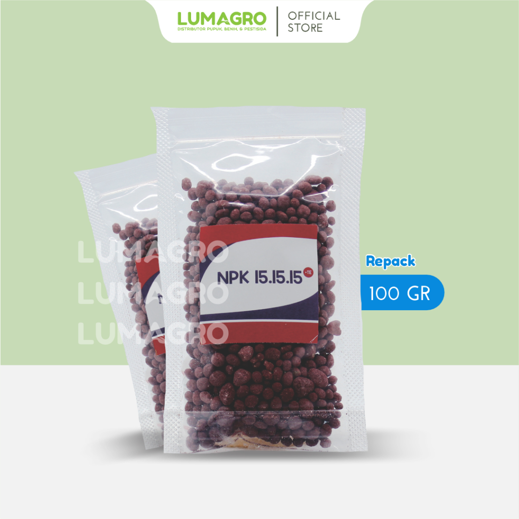 Jual Pupuk NPK Pak Tani 151515 TE 100gr Repack Nutrisi Memperbanyak ...