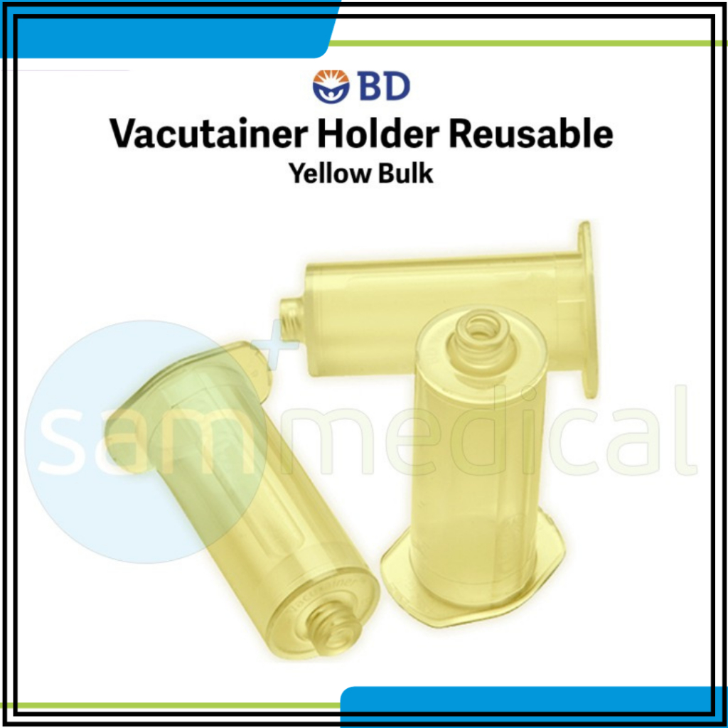 Jual BD Vacutainer Holder Reusable Yellow Bulk PER PCS | Shopee Indonesia