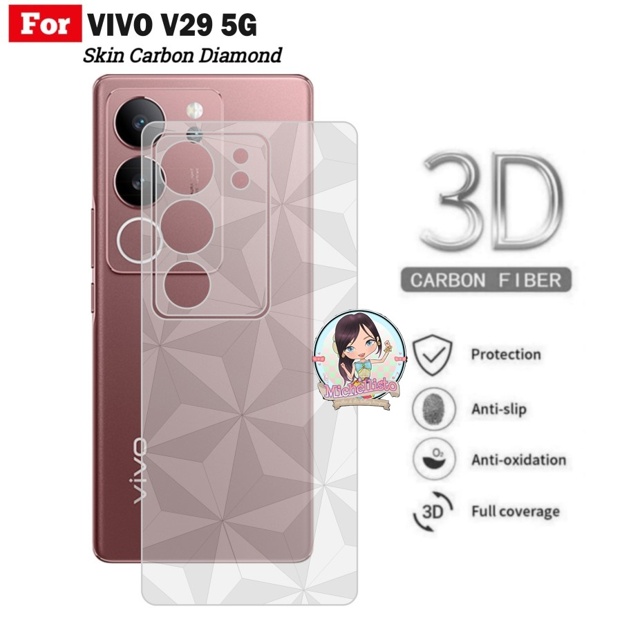 Jual Garskin Diamond 3D Vivo V29 5G Anti Gores Belakang Anti Jamur Skin Back | Shopee Indonesia