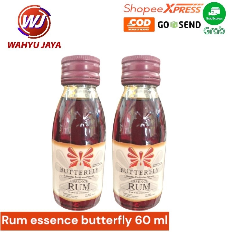 Jual RUM essence butterfly 60 ml | Shopee Indonesia