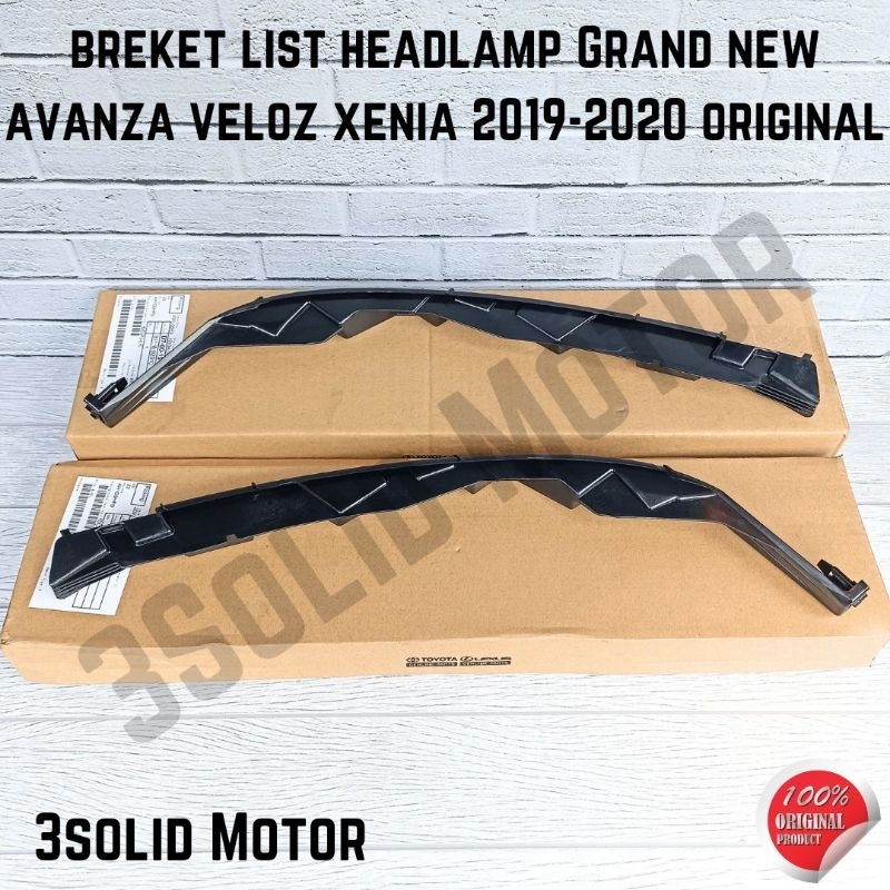 Jual BREKET LIST HEADLAMP GRAND NEW AVANZA VELOZ XENIA 2019-2020 ...