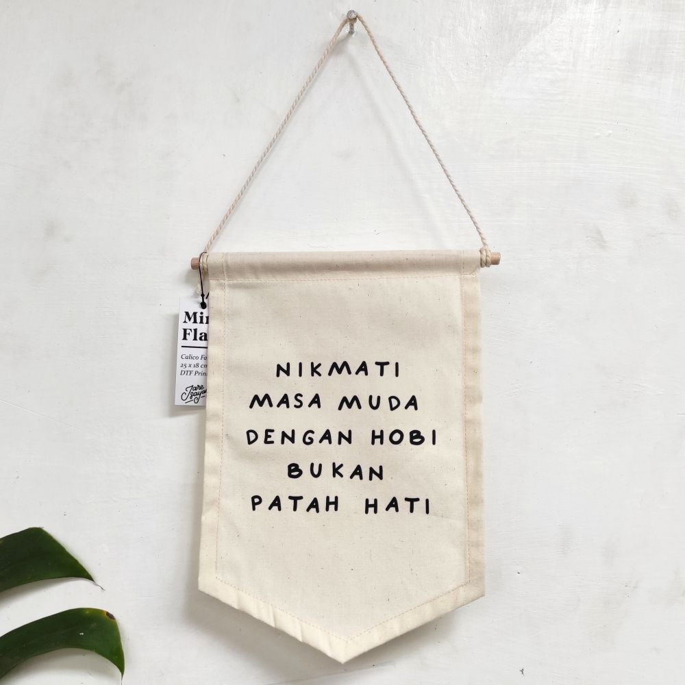 Jual JARESAYANG Mini Flag / Wall Hanging Quote / Bendera Hiasan Dinding ...
