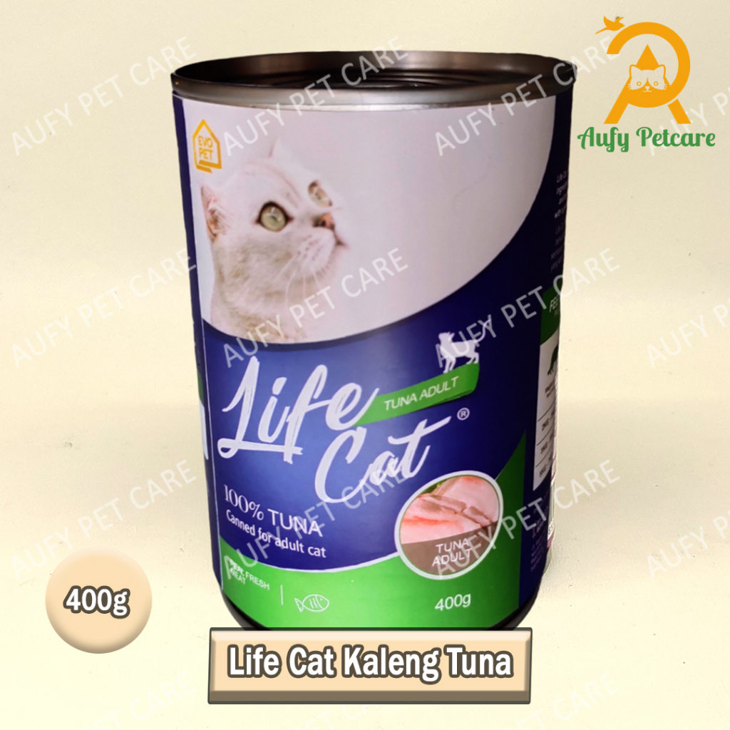 Jual LIFE CAT Kaleng 400g Makanan Basah Kucing Wet Food Cat Food ...