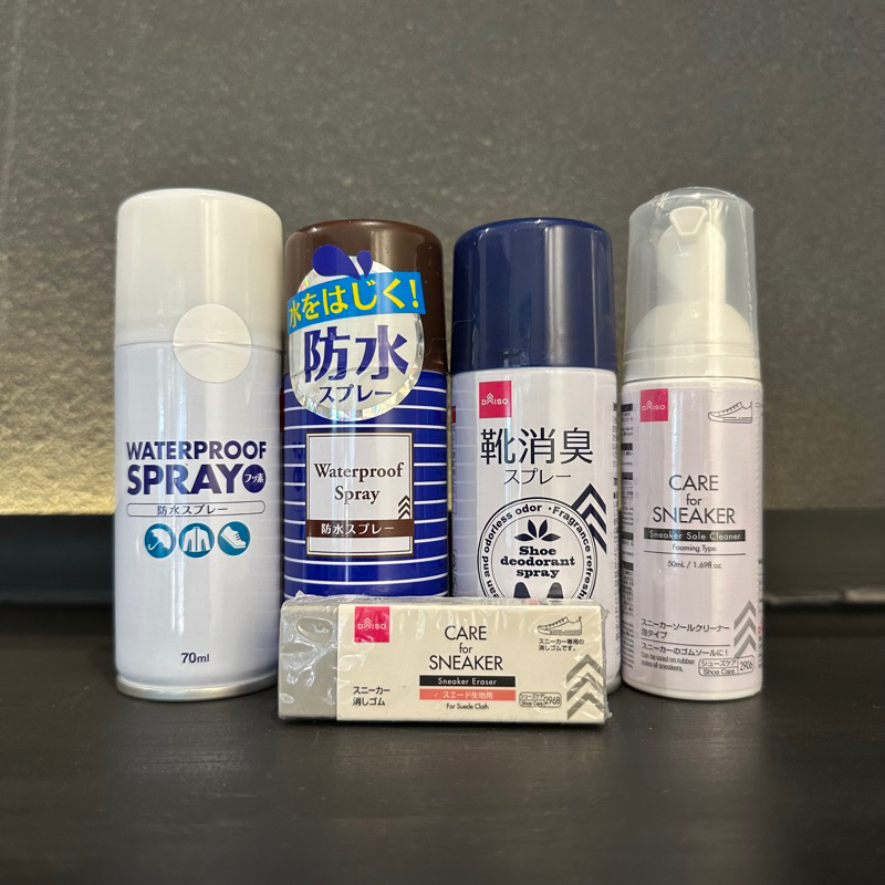 Jual 🇯🇵 Daiso Care for Sneakers Cleaner / Waterproof Spray | Shopee ...