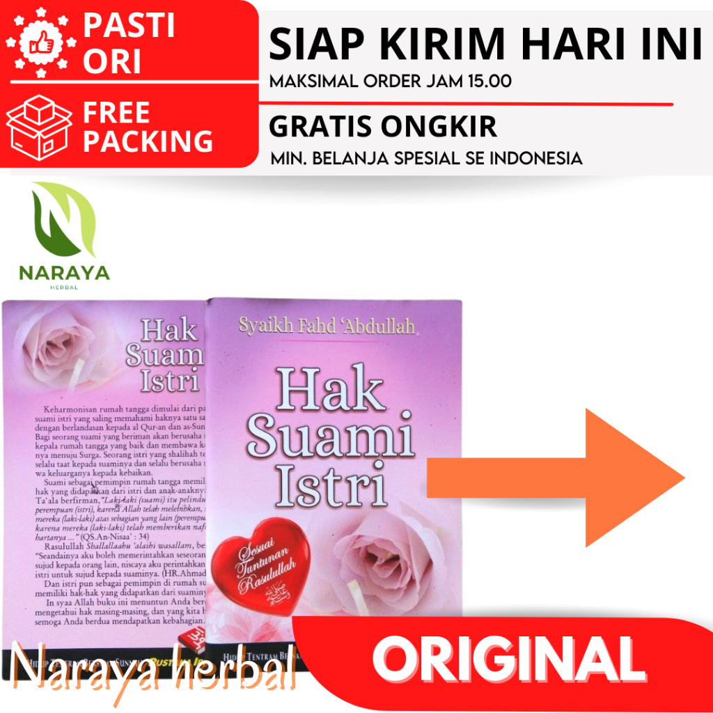 Jual Buku Hak Suami & Istri Sesuai dengan Tuntunan Rasulullah | Shopee Indonesia