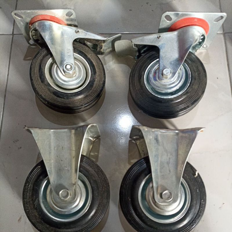 Jual RODA TROLY SET 5 inchi | Shopee Indonesia
