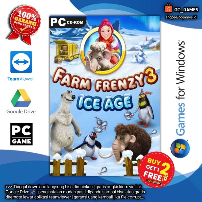 Jual Farm Frenzy 3 Ice Age | PC Games Windows | Shopee Indonesia