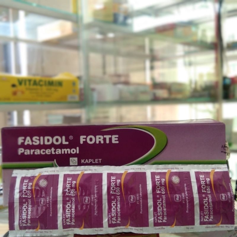 Jual FASIDOL FORTE TAB STRIP 10 TABLET | Shopee Indonesia