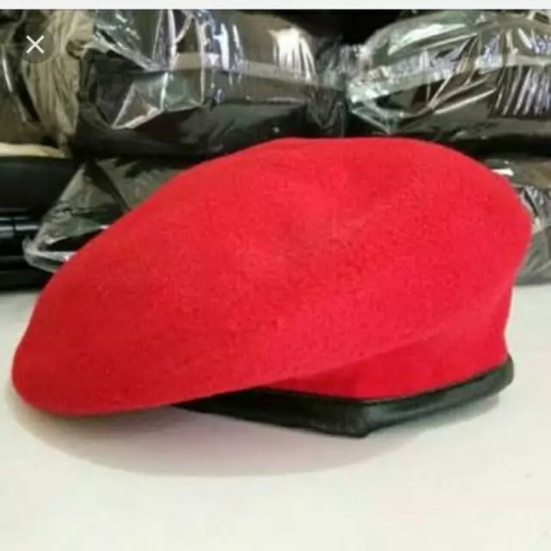 Jual TOPI BARET MERAH TENTARA ANAK / BARET TNI ANAK TOPI BARET ANAK ...