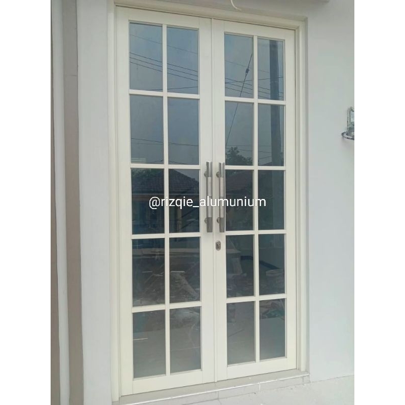 Jual Pintu aluminium kaca/Pintu sleding/Pintu kaca/Pintu kaca ornamen ...