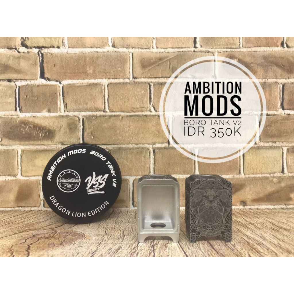 Jual Ambition Mods Boro Tank v2 | Shopee Indonesia