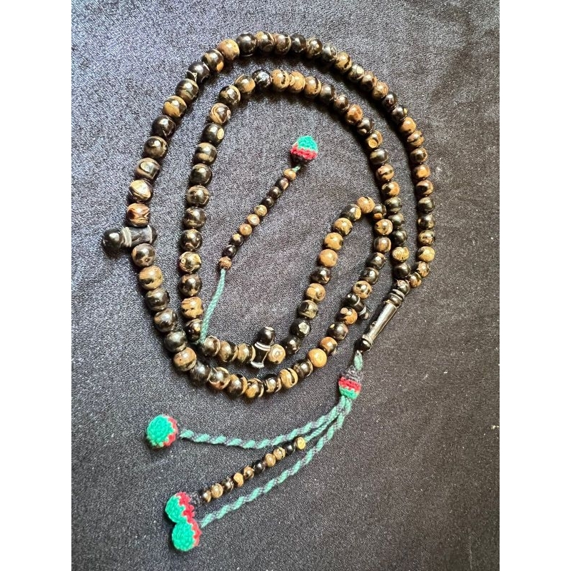 Jual Tasbih Yuser laut merah Serat Emas | Shopee Indonesia