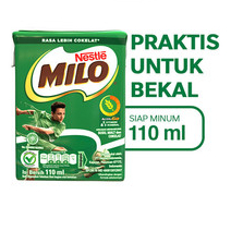 Jual milo UHT 110 ml 1 pack isi 4 kotak | Shopee Indonesia