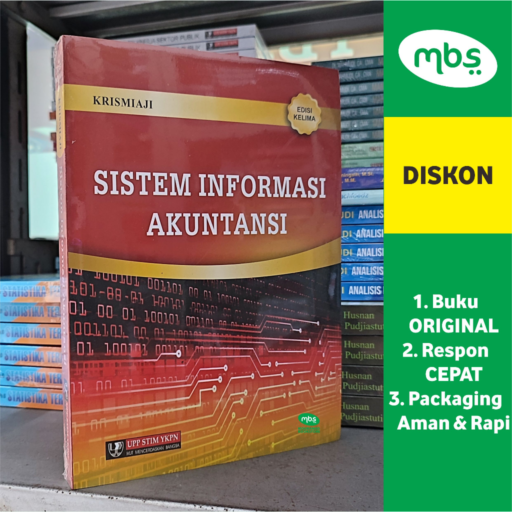 Jual BUKU SISTEM INFORMASI AKUNTANSI - Krismiaji | Shopee Indonesia