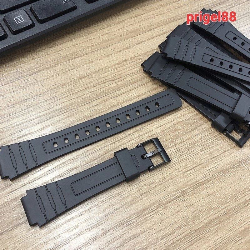 Jual TALI STRAP JAM CASIO F-200W W-217H W-800H F-91W F-84W CASIO F 210 ...