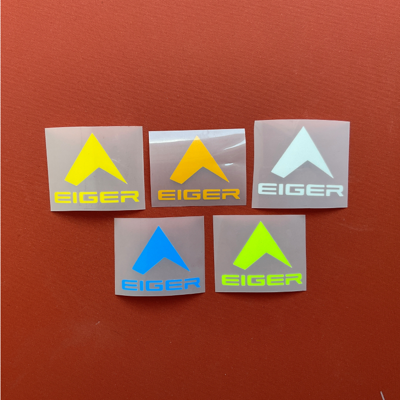 Jual Logo Eiger Embos Eiger 5CM Emblem Eiger Sablon Eiger Sablon ...