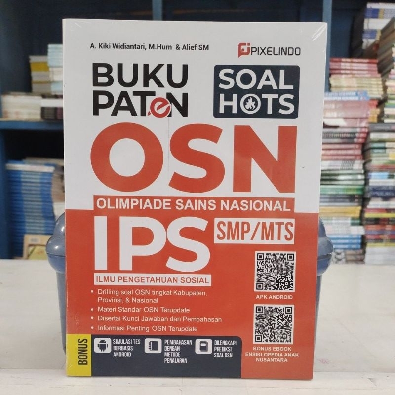 Jual Buku Paten Soal Hots OSN Olimpiade Sains Nasional IPS SMP/MTS - A. Kiki Widiantari | Shopee ...