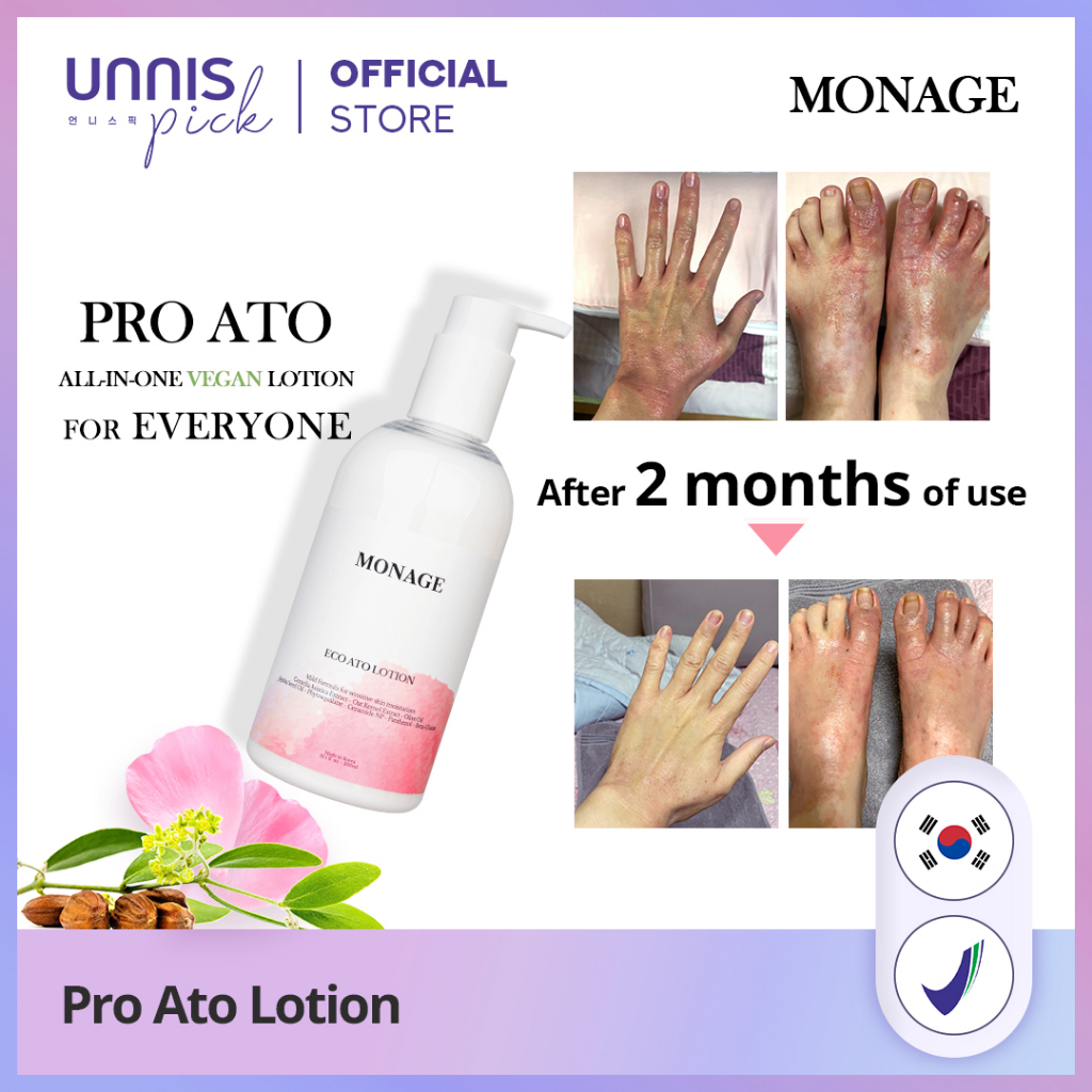 Jual Monage Pro Ato Lotion | Body Lotion | Body Lotion Pelembab Kulit ...