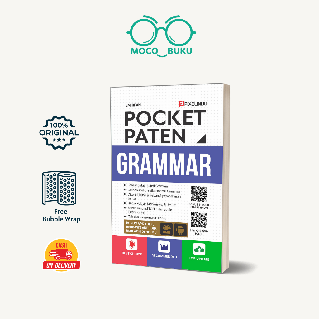 Jual Buku Pocket Paten Grammar Lengkap | Shopee Indonesia
