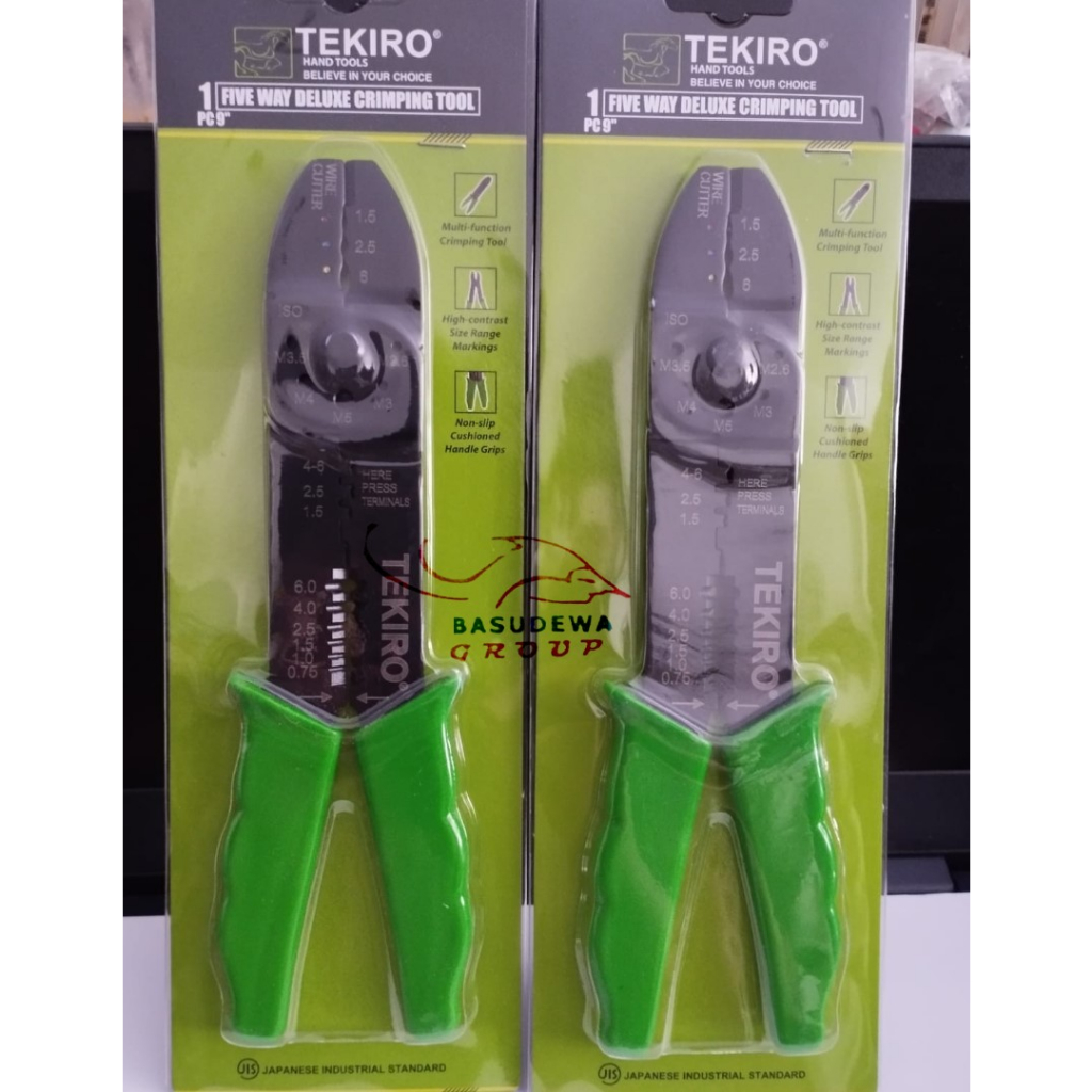 Jual TEKIRO TANG PRESS SKUN LIMA FUNGSI 9" / TANG CRIMPING KRIMPING 9 ...