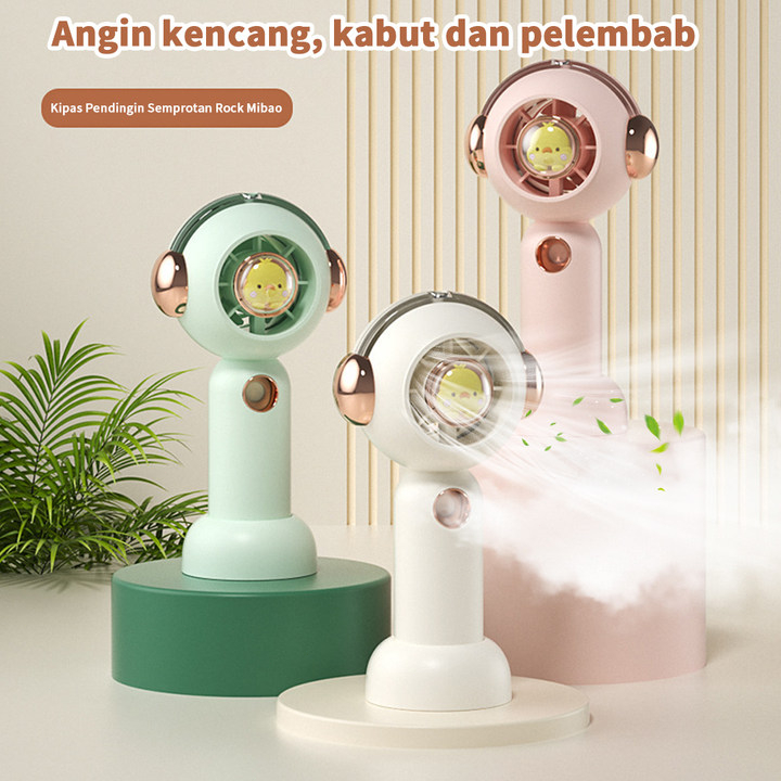 Jual Kipas Angin Mini Portable USB Rechargeable /Kipas semprotan kecil ...