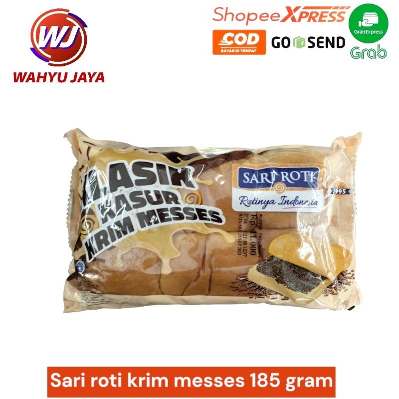 Jual Sari roti krim messes 185 gram | Shopee Indonesia