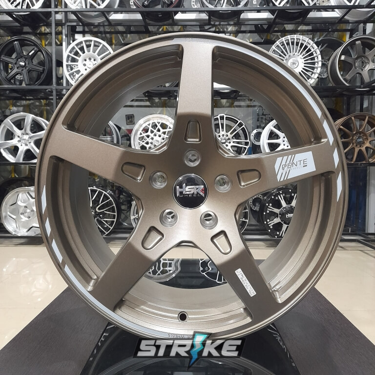 Jual Velg Mobil Ring 18 Palang 5 Pcd 5x114,3 HSR PENTE Cocok Buat Civic Innova Xpander Dll ...