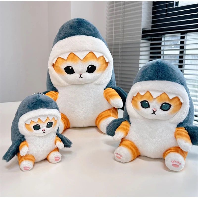 Jual Mainan Boneka ukuran 30cm Stuffed Plush Kucing Hiu Singa Laut ...