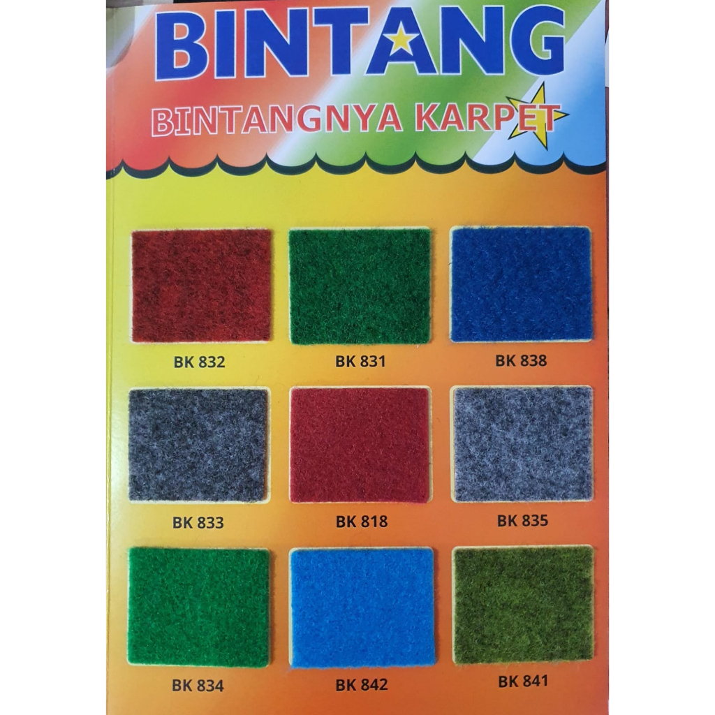 Jual [HOM RUGS] KARPET BUANA/BINTANG BLUDRU LEBAR 2M ALAS MUSHOLA ...