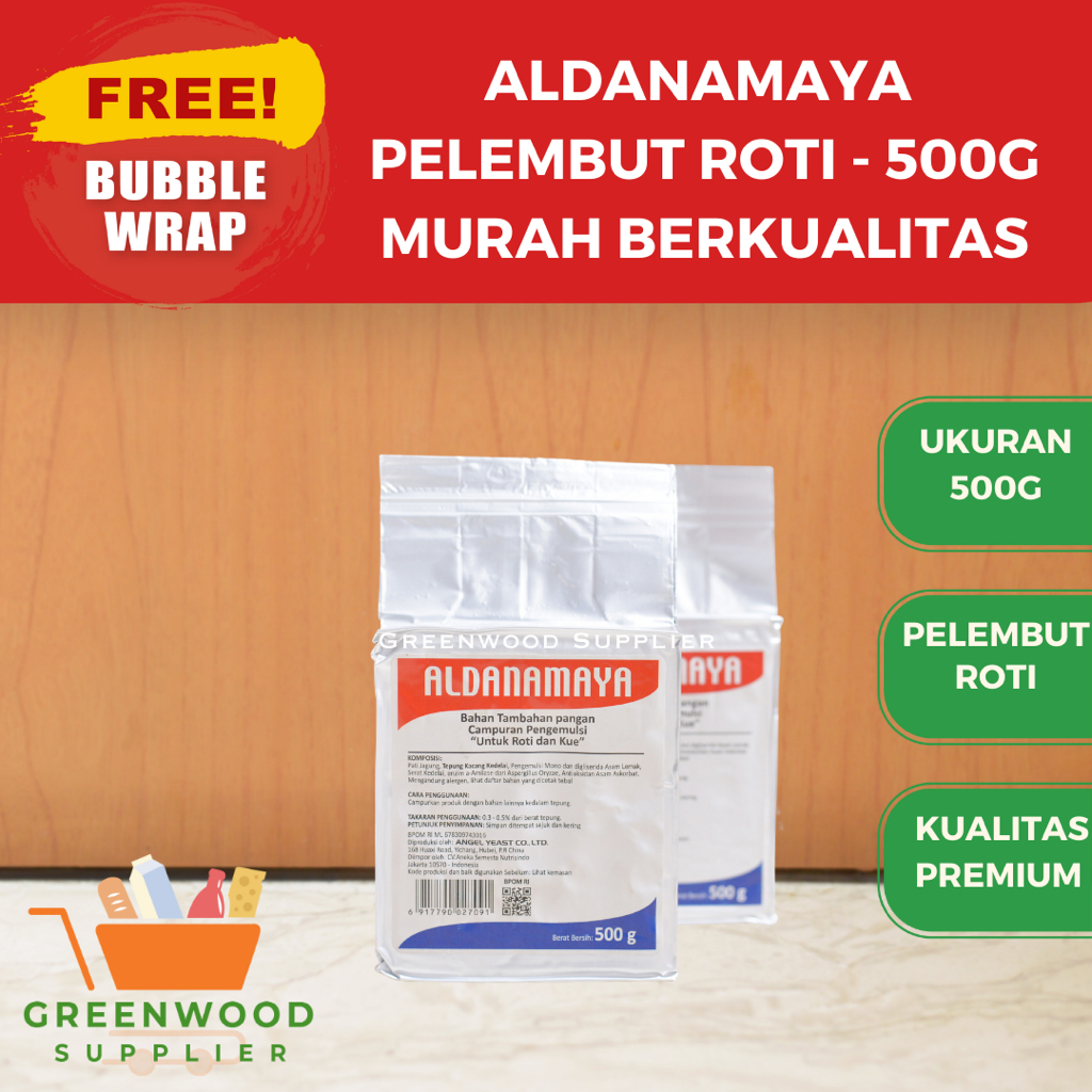 Jual Aldanamaya Bread Softener / Pelembut Roti Kue - 500G | Shopee ...