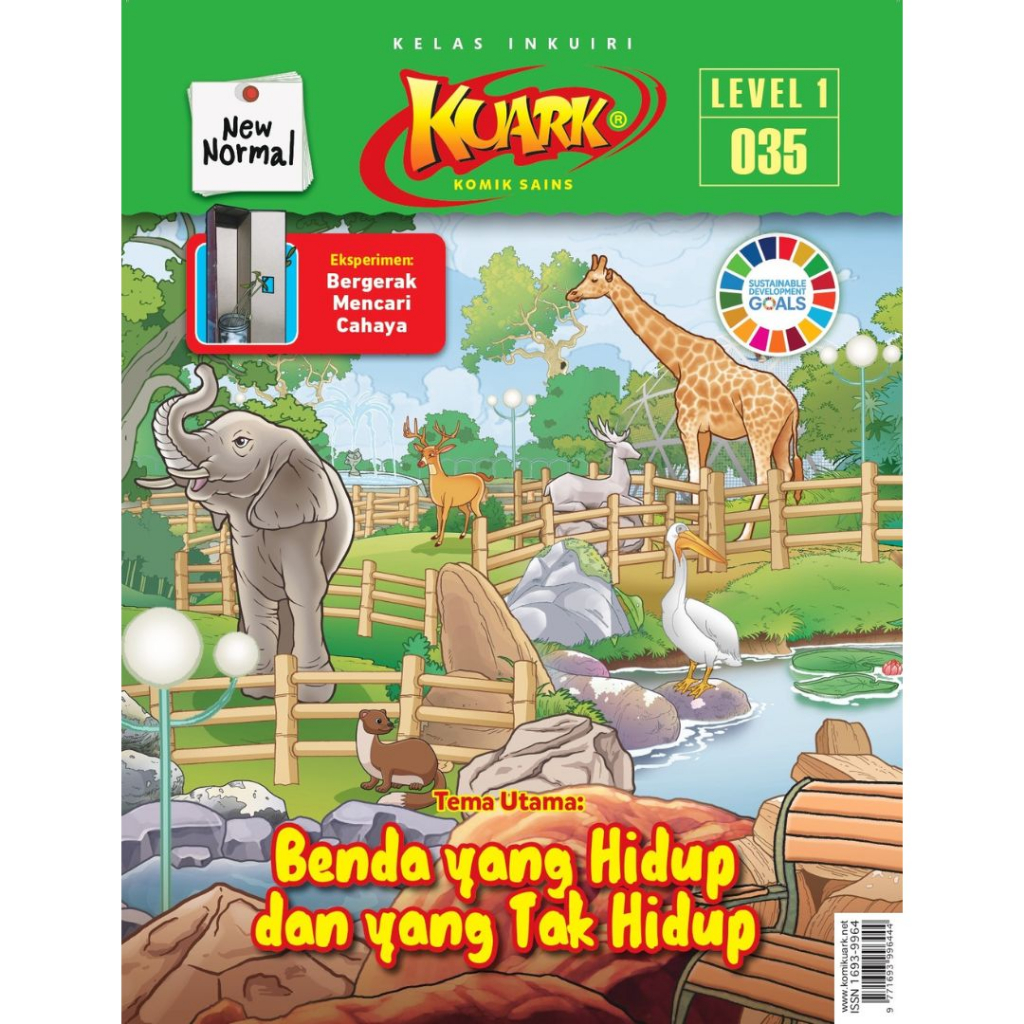 Jual KUARK Komik Sains Level I Nomor 035 New Normal - Materi OSK 2024 ...