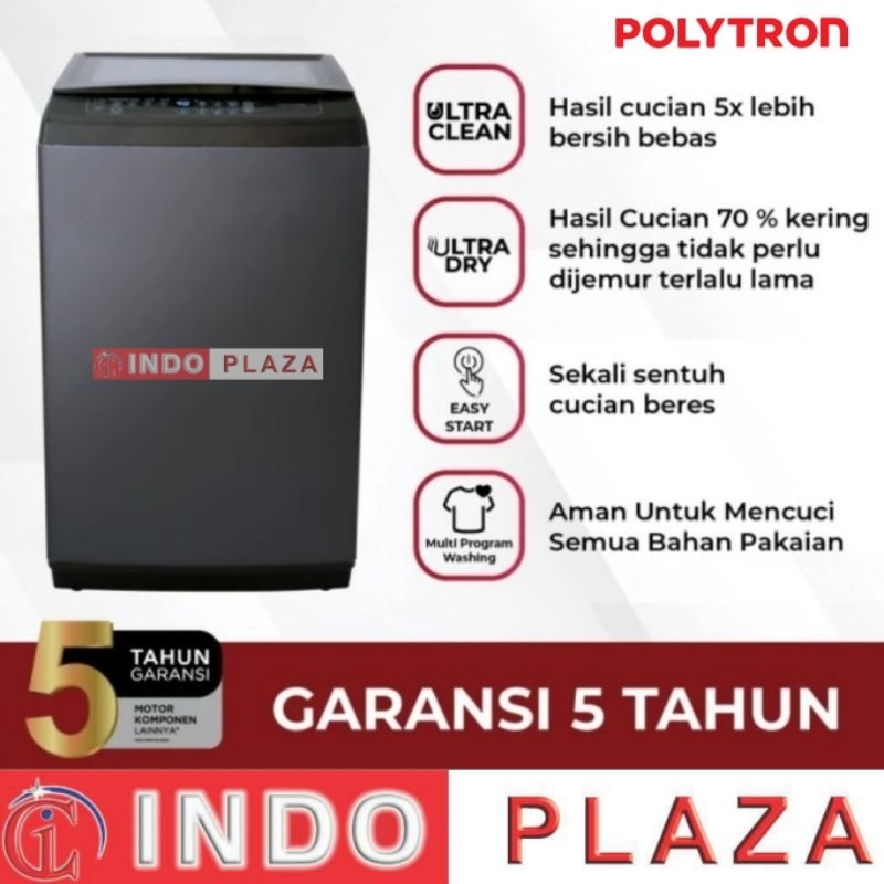 Jual MESIN CUCI POLYTRON 1 TABUNG LAGUNA HIJAB 7 Kg PAW-7029Y / 8 Kg PAW-8029Y / 9 Kg PAW-9029Y ...