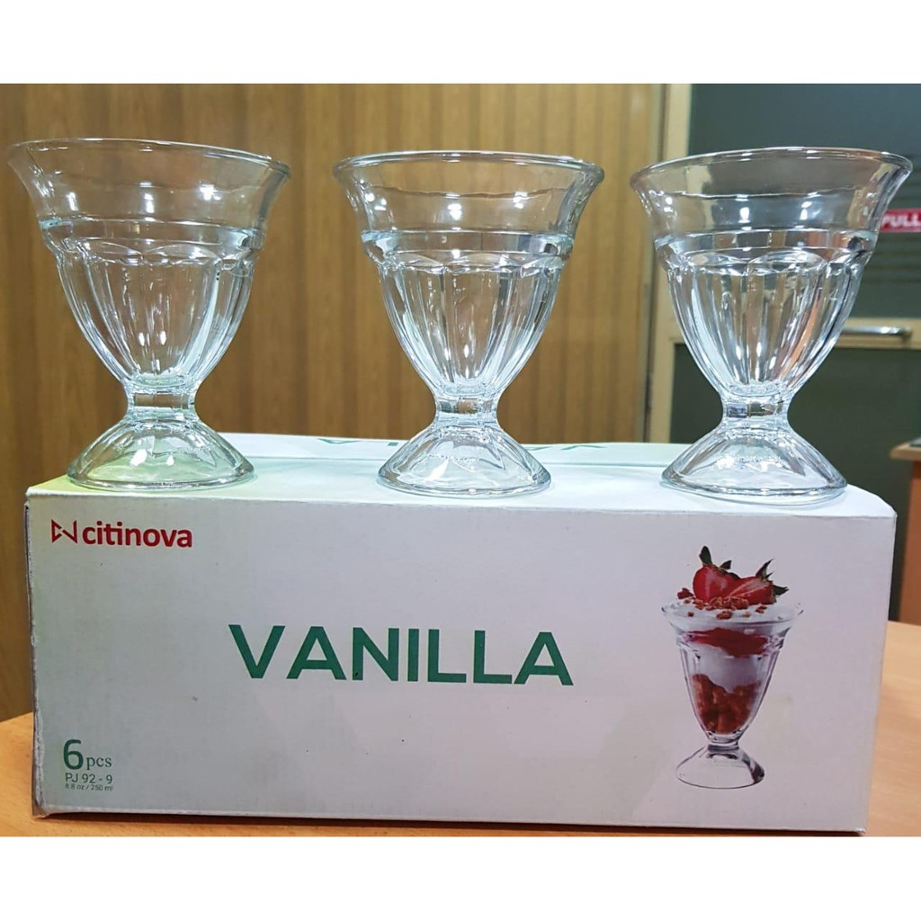 Jual Citinova Gelas Es Krim Ice Cream Jasmine Almond Vanilla Gelato ...