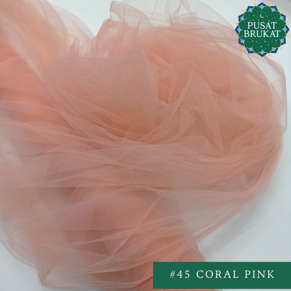 Jual KAIN TILE TULLE POLOS - KAIN TILE METERAN / BAHAN SOFT TULE POLOS ...