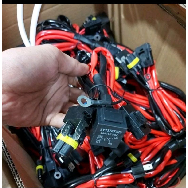 Jual Kabel relay set projie biled motor | Shopee Indonesia