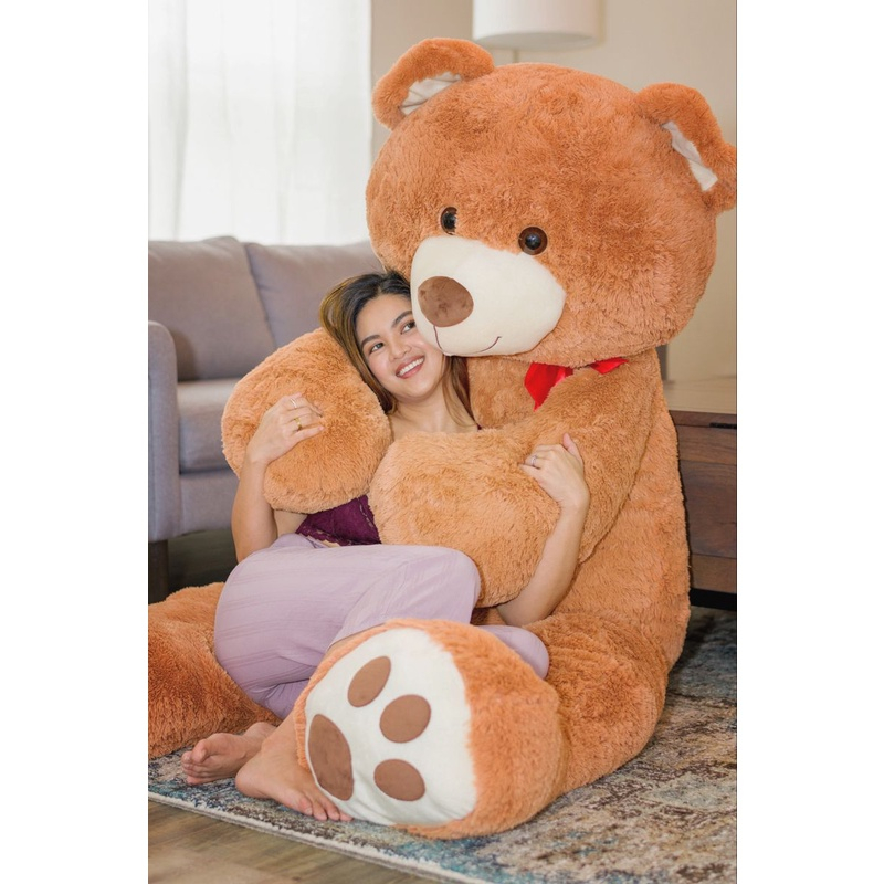 Jual Boneka Bearcosy Jumbo - Bahan Raspur Lembut dan Halus, Lucu untuk ...