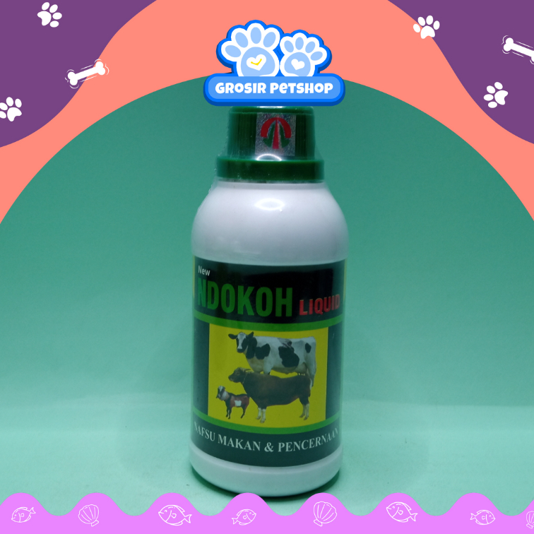 Jual NDOKOH LIQUID 250ML - OBAT PENAMBAH NAFSU MAKAN TERNAK - VITAMIN ...